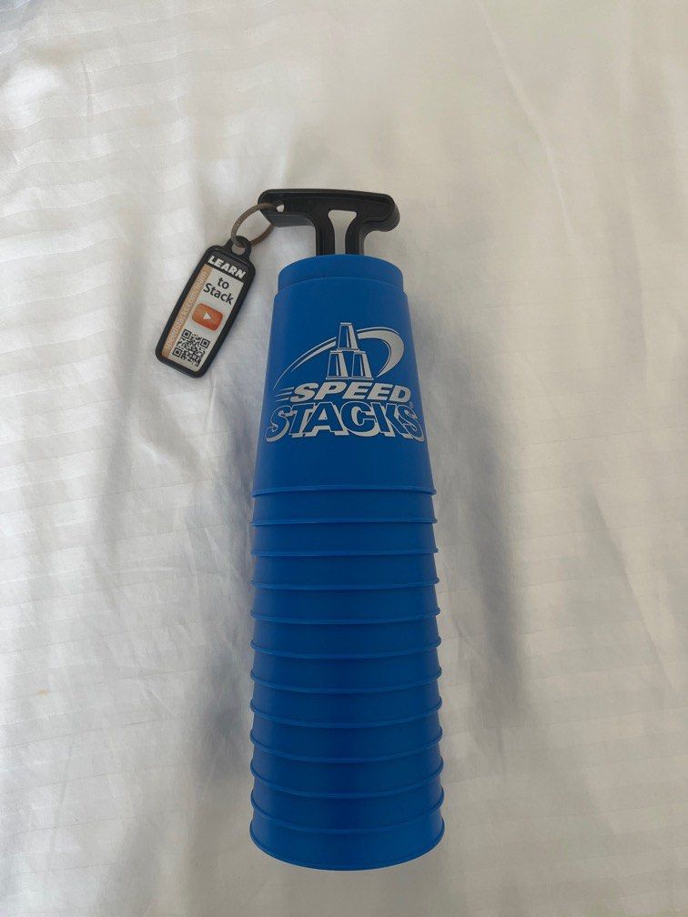 speed stacks - blue, Hobbies & Toys, Toys & Games on Carousell