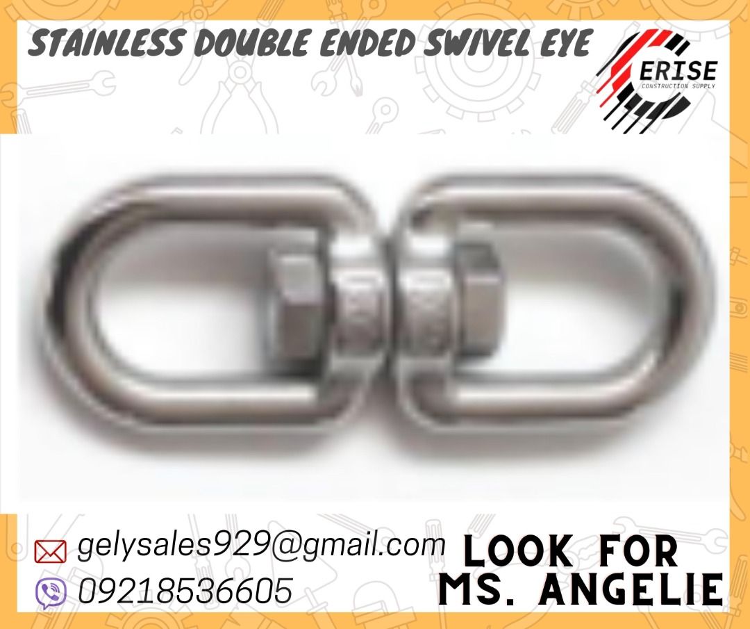 STAINLESS DOUBLE ENDED SWIVEL EYE, Commercial & Industrial ...