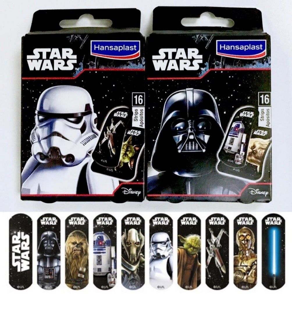 Star Wars plaster Hansaplast box, Furniture & Home Living, Furniture ...
