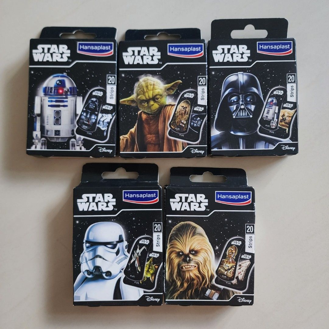 Star Wars plaster Hansaplast box, Furniture & Home Living, Furniture ...
