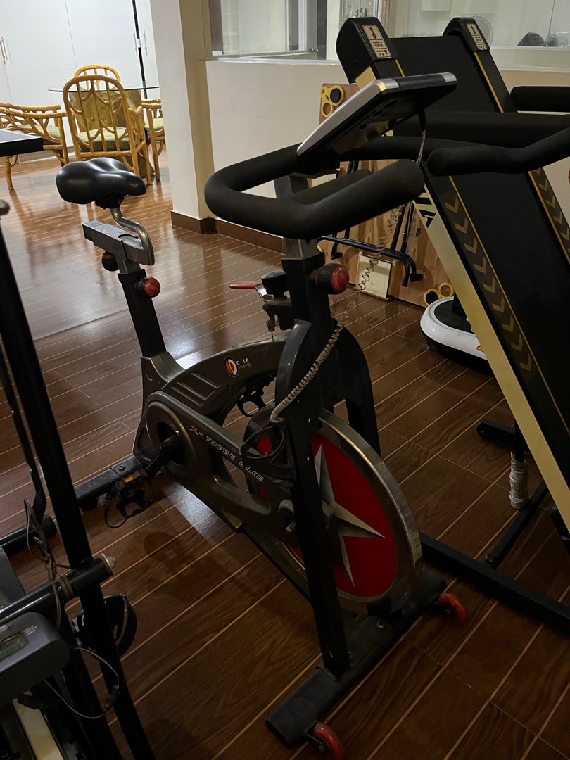 Stationary Gym Bicycle for Exercise, Sports Equipment, Exercise ...