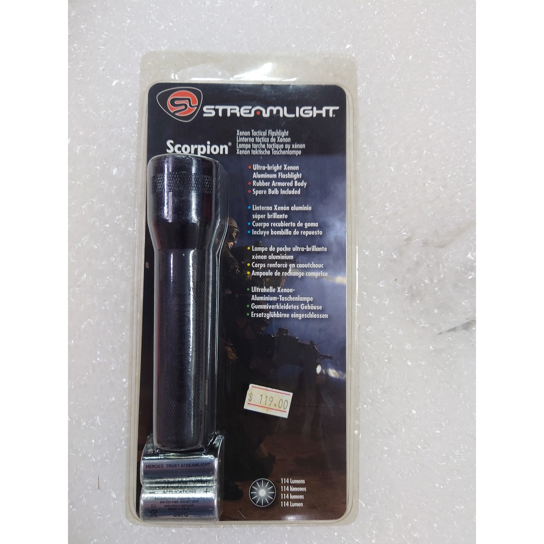 Streamlight Scorpion LED - 2 X CR123A - 160 lumens (Packaging old ...