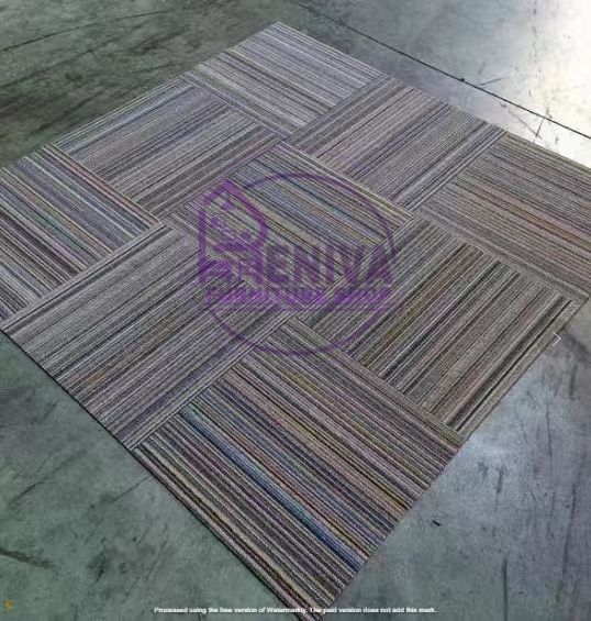 Stripe Carpet Tile Office Furniture partition(50x50cm), Furniture ...