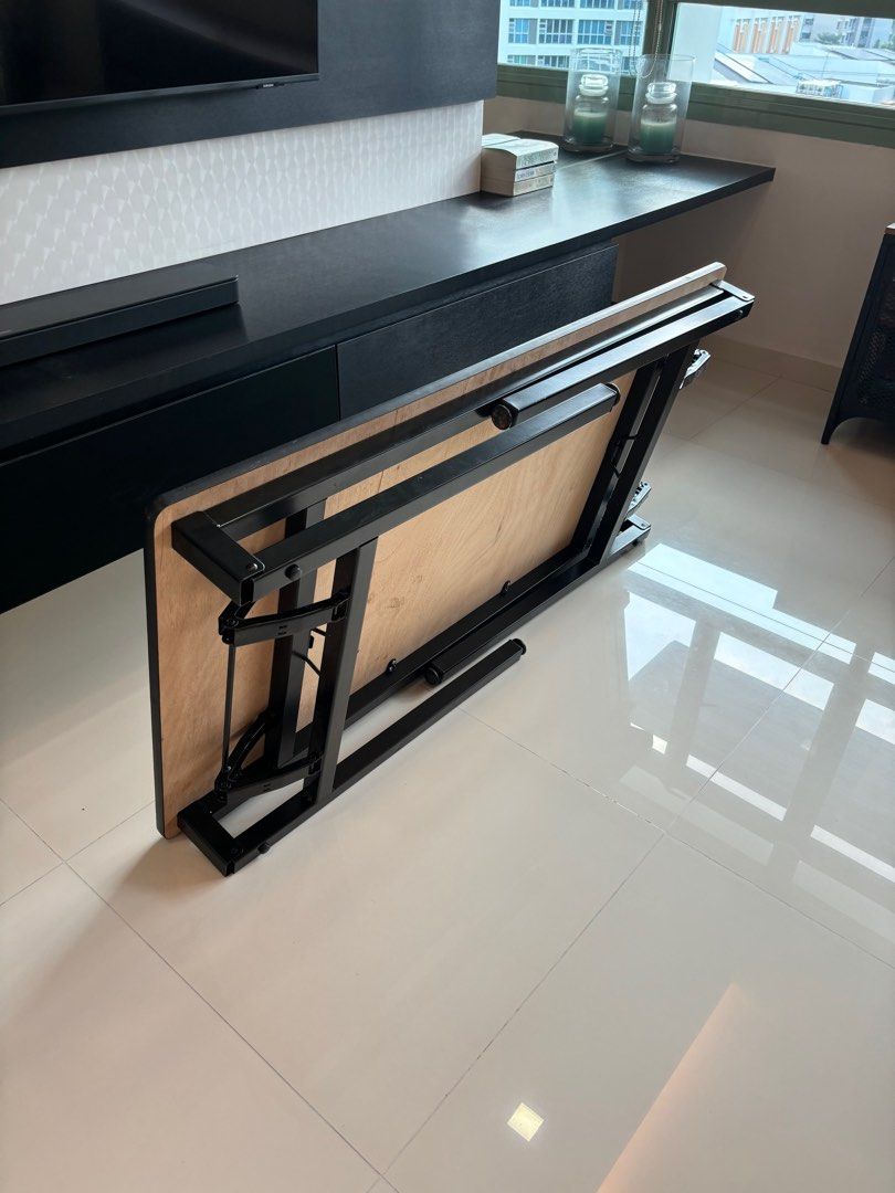 Sturdy foldable table, Furniture & Home Living, Furniture, Tables ...