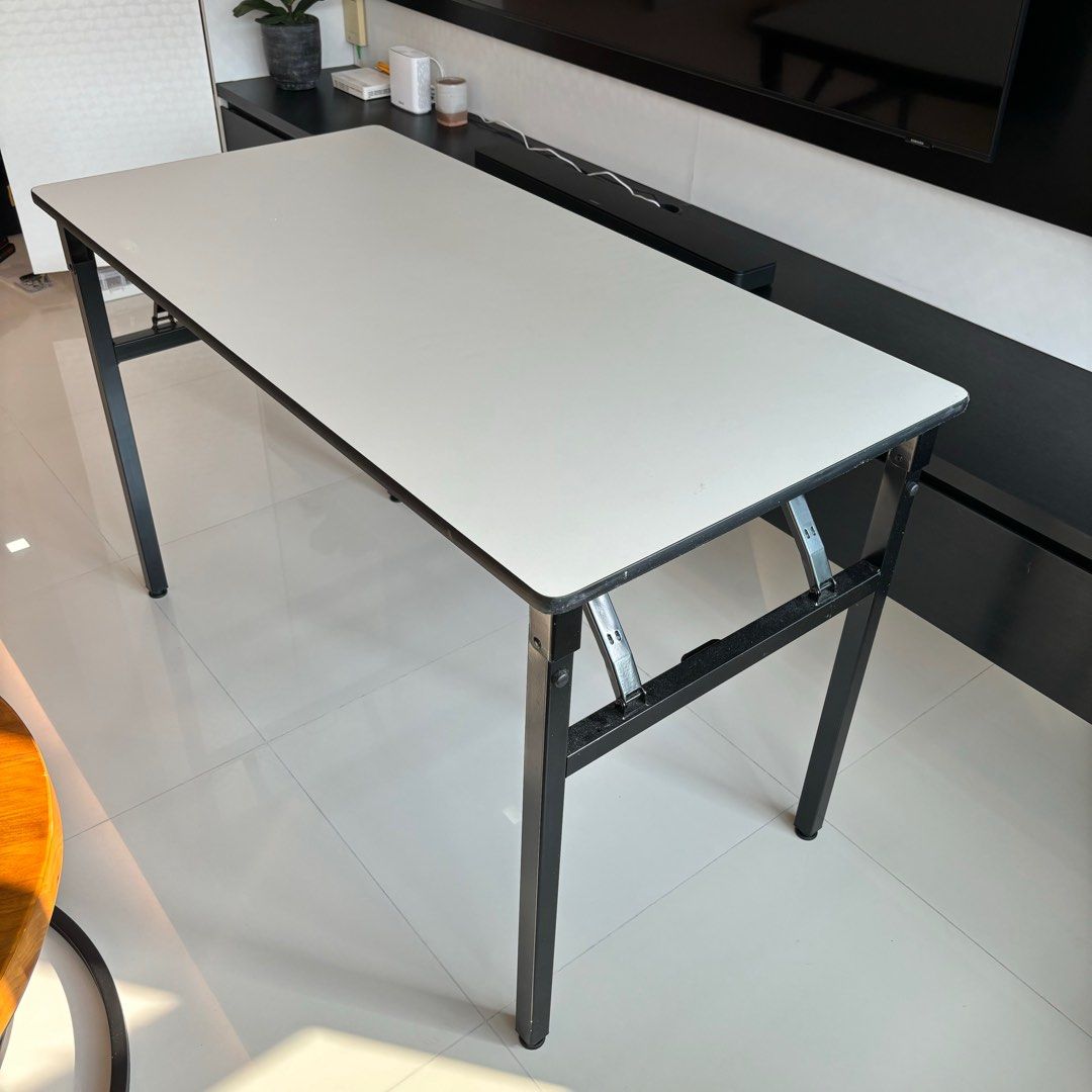 Sturdy foldable table, Furniture & Home Living, Furniture, Tables ...