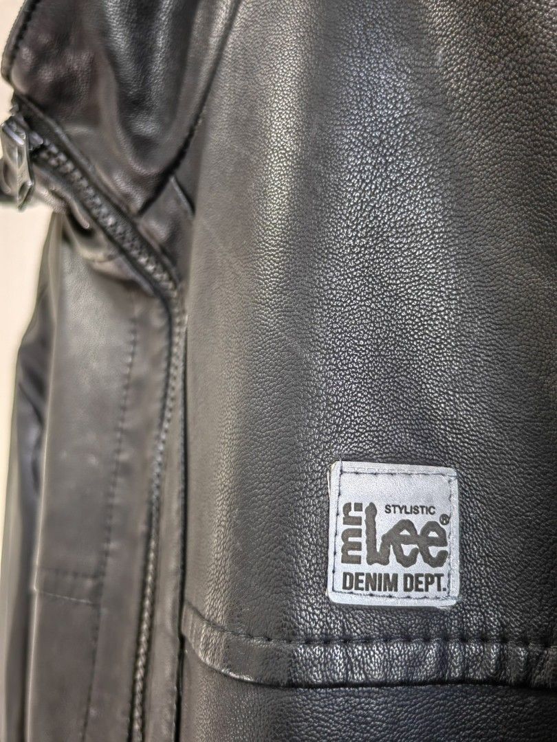 Stylistic Mr. Lee Leather Jacket for Men, Women's Fashion, Coats ...