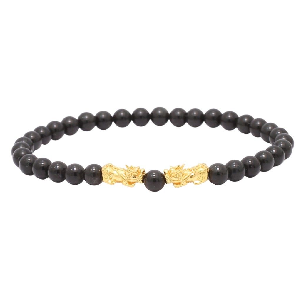 Taka 999 gold double Pixiu bac, Women's Fashion, Jewelry & Organisers ...