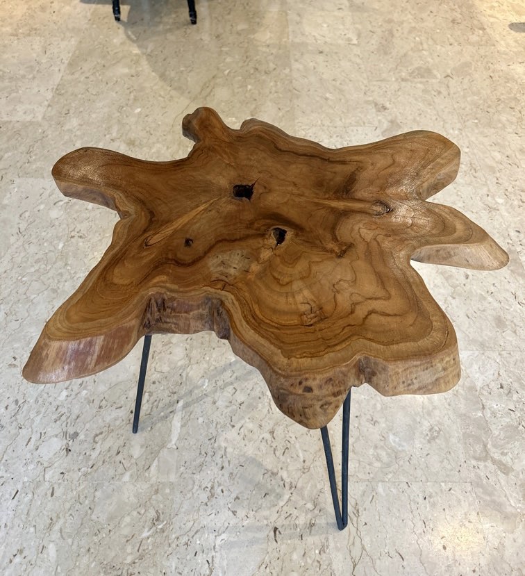 Teak Wood Side Table, Furniture & Home Living, Furniture, Tables & Sets ...
