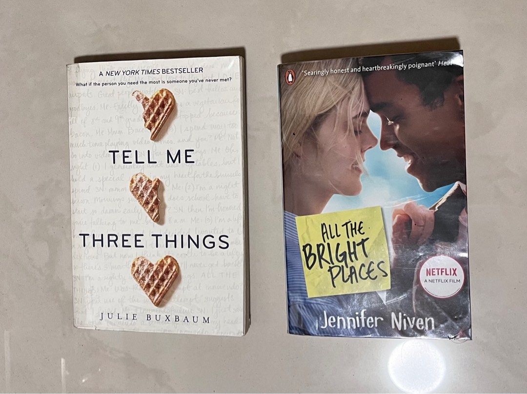 Tell Me Three Things, All The Bright Places, Hobbies & Toys, Books ...