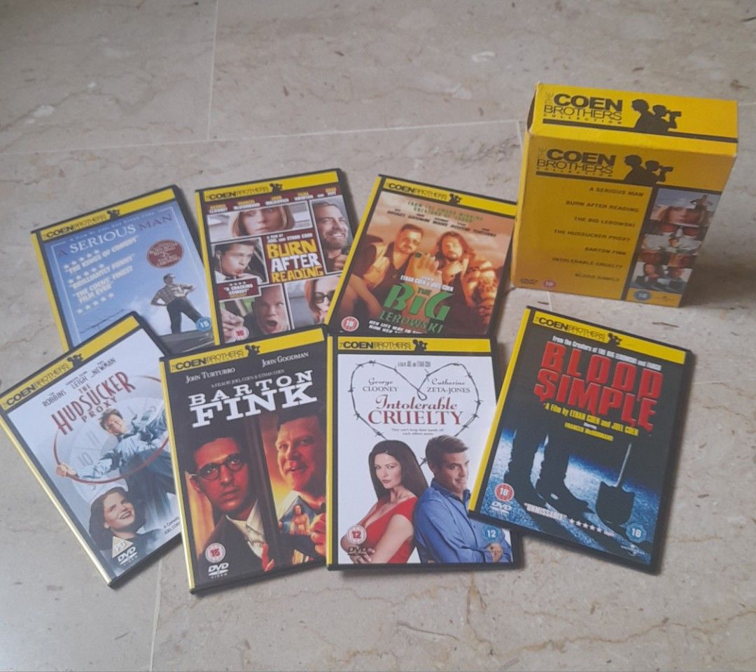 The Coen Brothers Collection, Hobbies & Toys, Music & Media, CDs & DVDs on Carousell