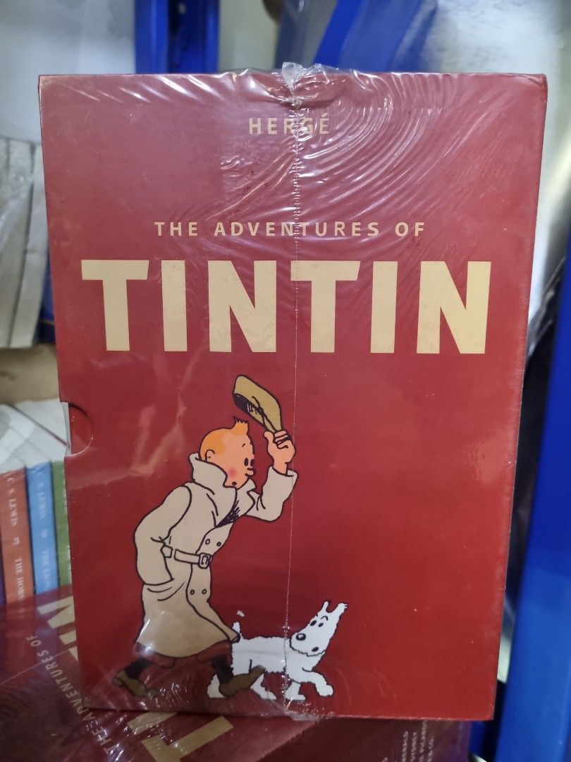 The Tintin Collection 8 books, Hobbies & Toys, Books & Magazines ...