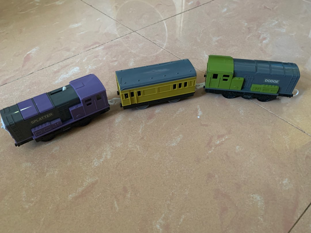 Thomas & Friends Plarail Trackmaster TOMY Dodge & Splatter 1, 兒童＆孕婦用品 ...