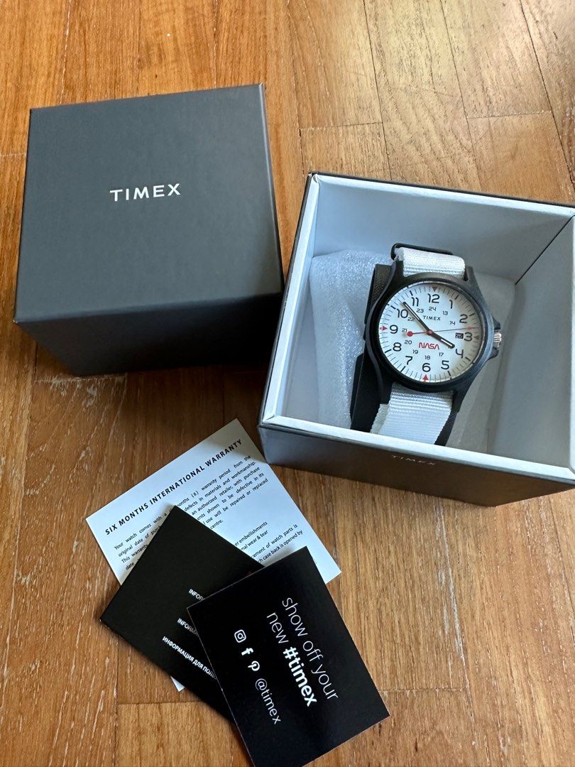 Timex x NASA collaboration watch, Men's Fashion, Watches & Accessories ...