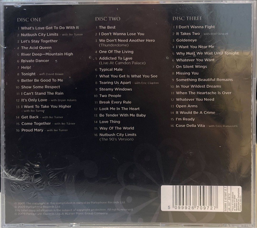 Tina Turner: The Platinum Collection Deluxe 3CD Edition, Hobbies & Toys ...