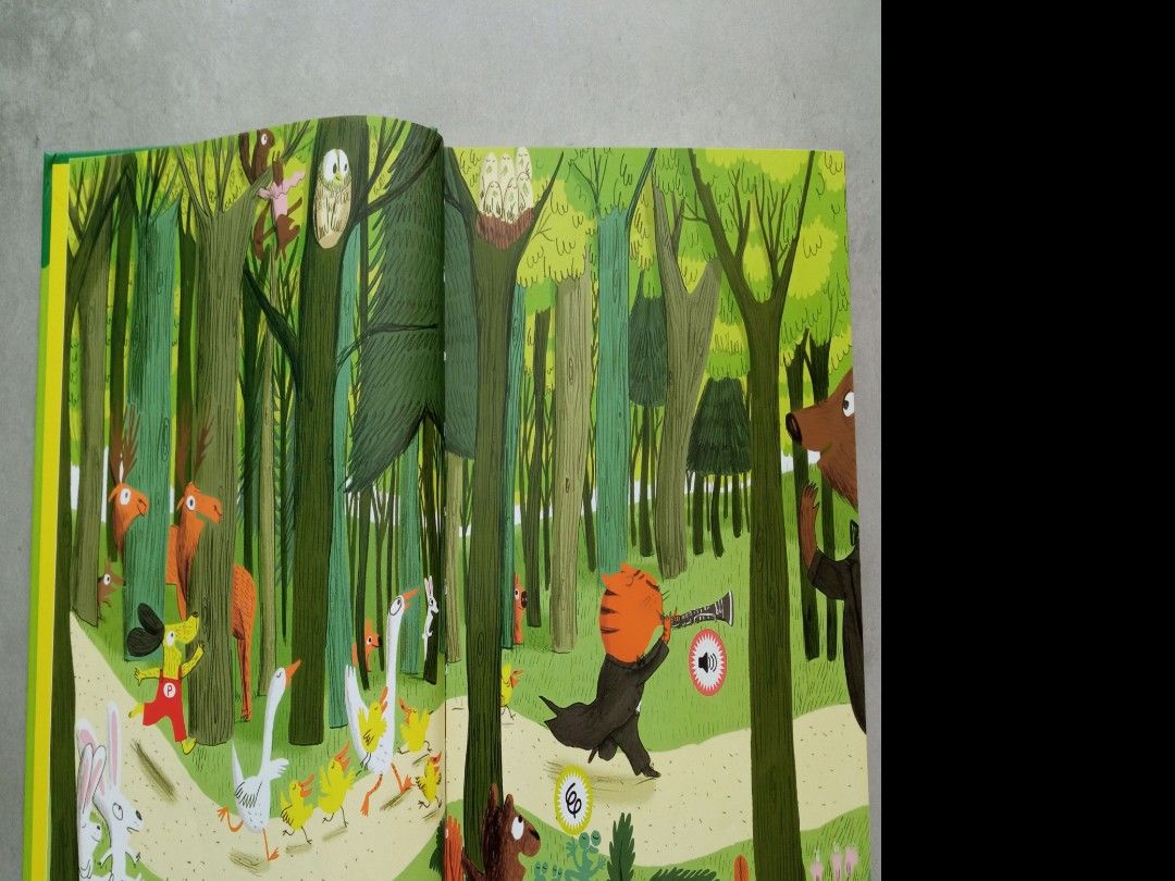 Toddler story book with sound/music. Poppy and the orchestra., Hobbies ...