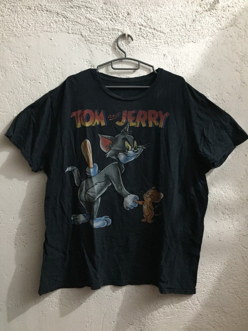 Tom and jerry tshirt, Men's Fashion, Tops & Sets, Tshirts & Polo Shirts ...