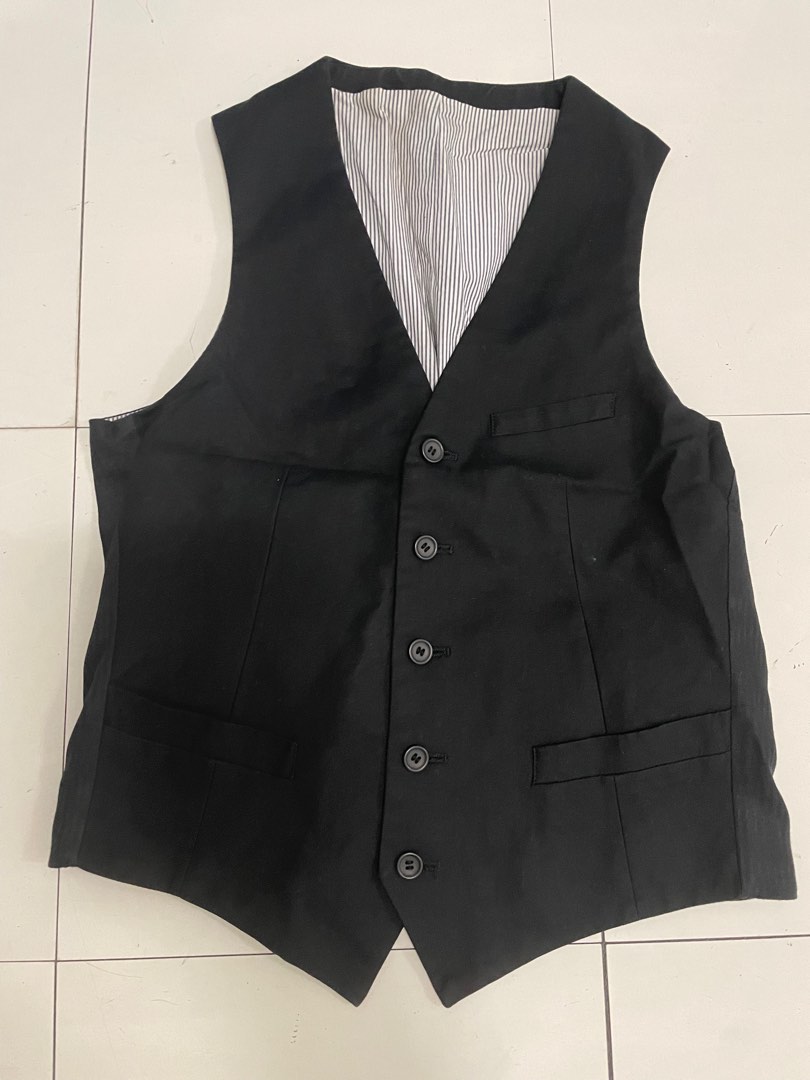Topman Vest, Men's Fashion, Tops & Sets, Vests on Carousell