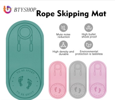 TPE Jumping Rope Mat Rope Skipping Mat Fitness Dance Sports Jumping ...