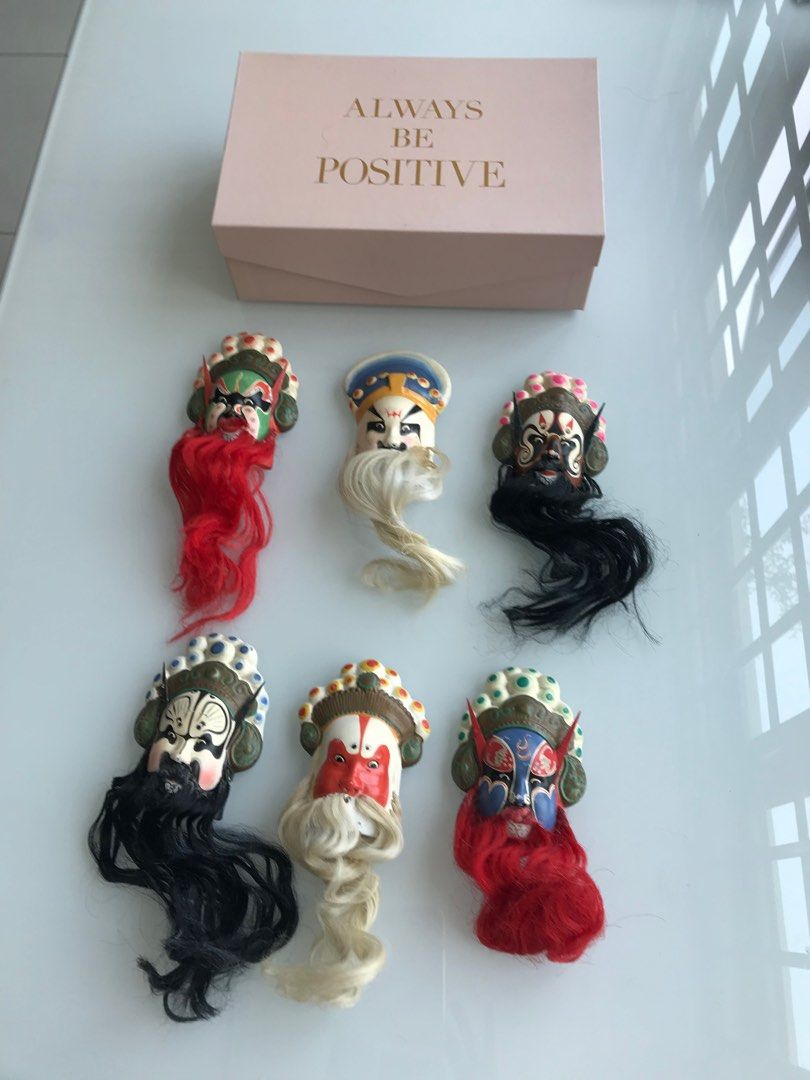 Traditional Wayang Face Mask, Women's Fashion, Watches & Accessories ...