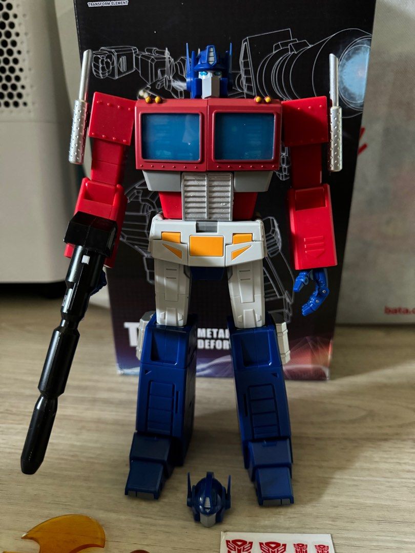 Transformers Masterpiece OP Optimus Prime Transform Element TE-01 KO MP ...