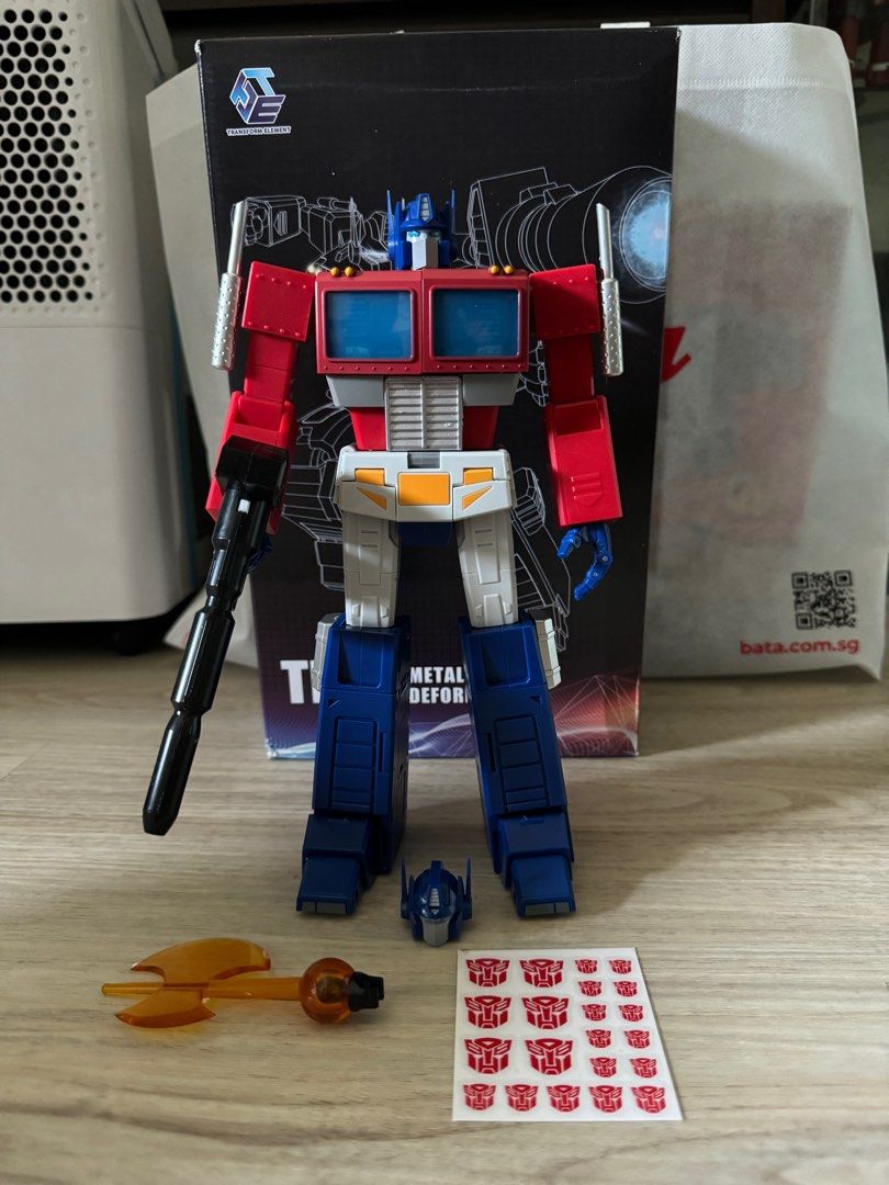 Transformers Masterpiece OP Optimus Prime Transform Element TE-01 KO MP ...