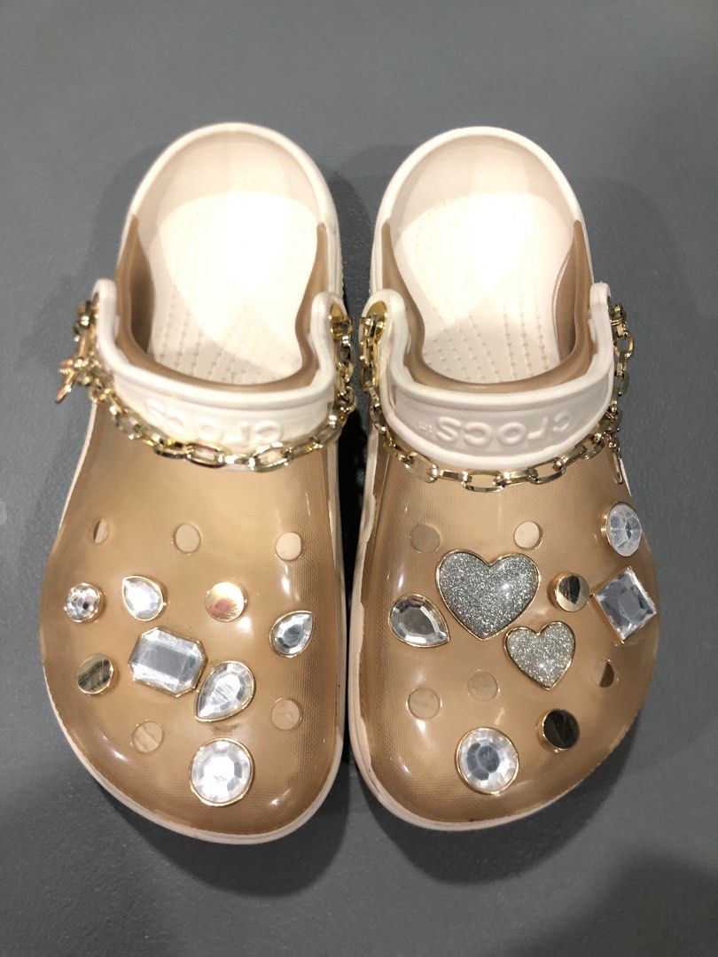 Transparent Crocs, Women's Fashion, Footwear, Shoe inserts on Carousell
