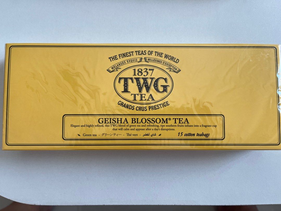 TWG Tea (Geisha Blossom Tea), Food & Drinks, Beverages on Carousell