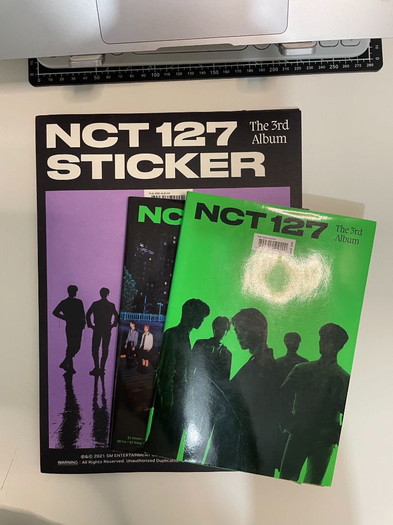 [unsealed] nct 127 sticker unsealed album set, Hobbies & Toys, Music ...