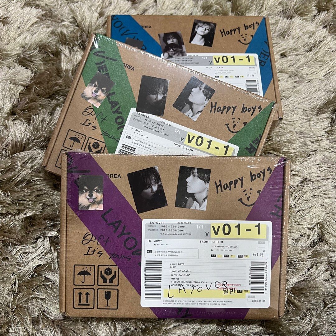 V BTS Layover Album PC Kpop, Hobbies & Toys, Collectibles & Memorabilia ...