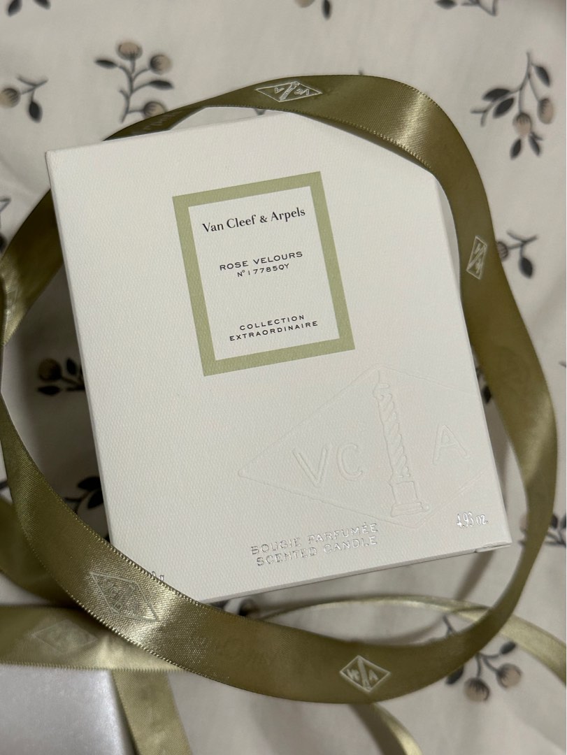 Van Cleef & Arpels- Rose Velours, Furniture & Home Living, Home ...