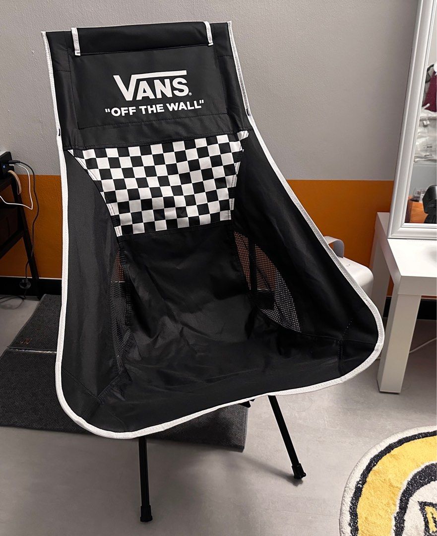 Vans Camping Foldable Chair with Casing, Sports Equipment, Hiking ...