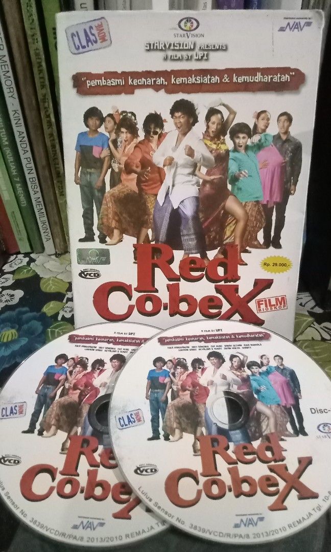vcd moviE komedi Red CObeX, Musik & Media, CD, DVD & Lainnya di Carousell