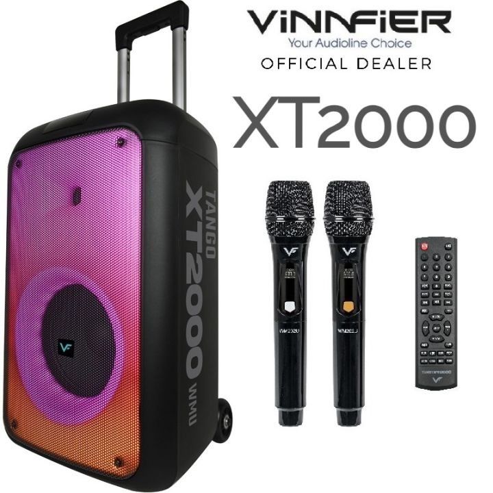 Vinnfier Tango XT2000 WMB Karaoke Speaker, Audio, Soundbars, Speakers & Amplifiers on Carousell