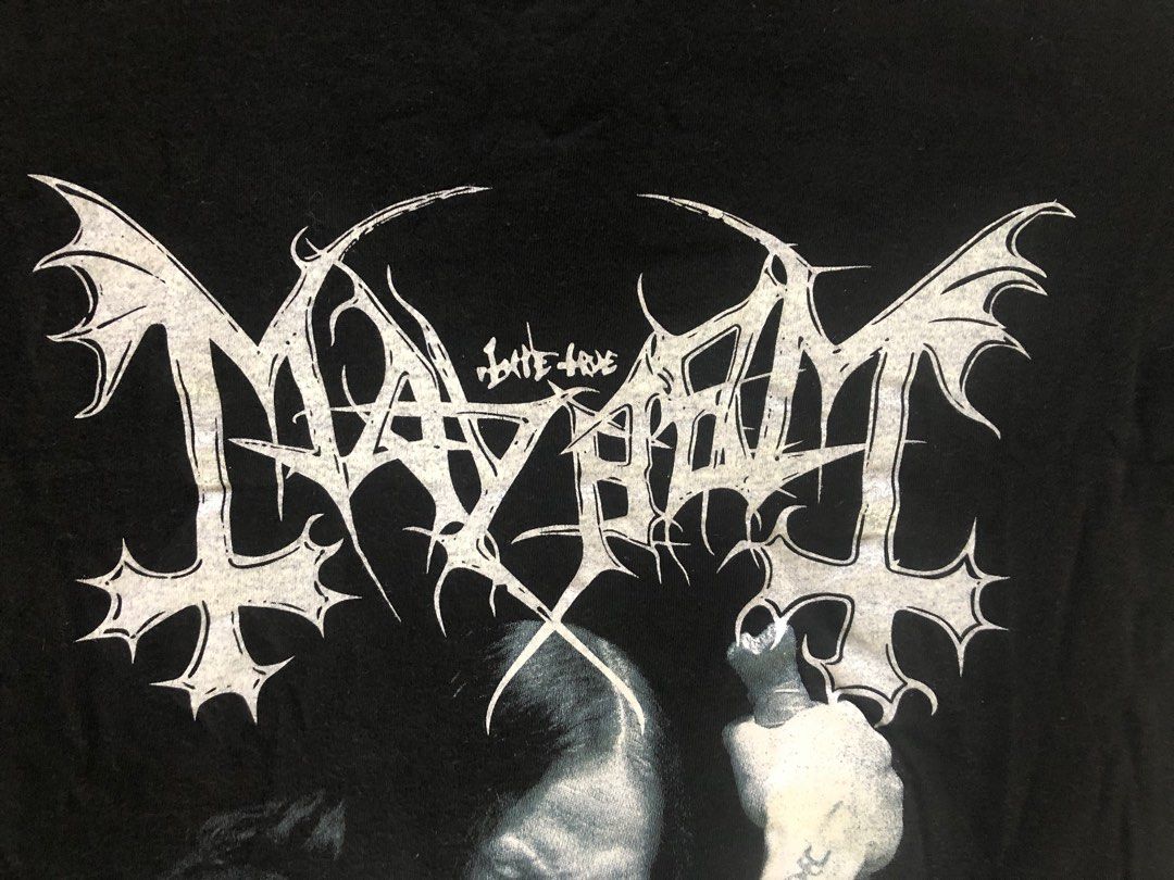 Vintage 1998 Mayhem Shirt, Men's Fashion, Tops & Sets, Tshirts & Polo ...