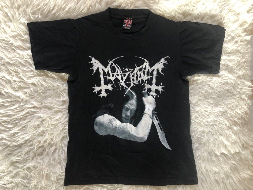 Vintage 1998 Mayhem Shirt, Men's Fashion, Tops & Sets, Tshirts & Polo ...