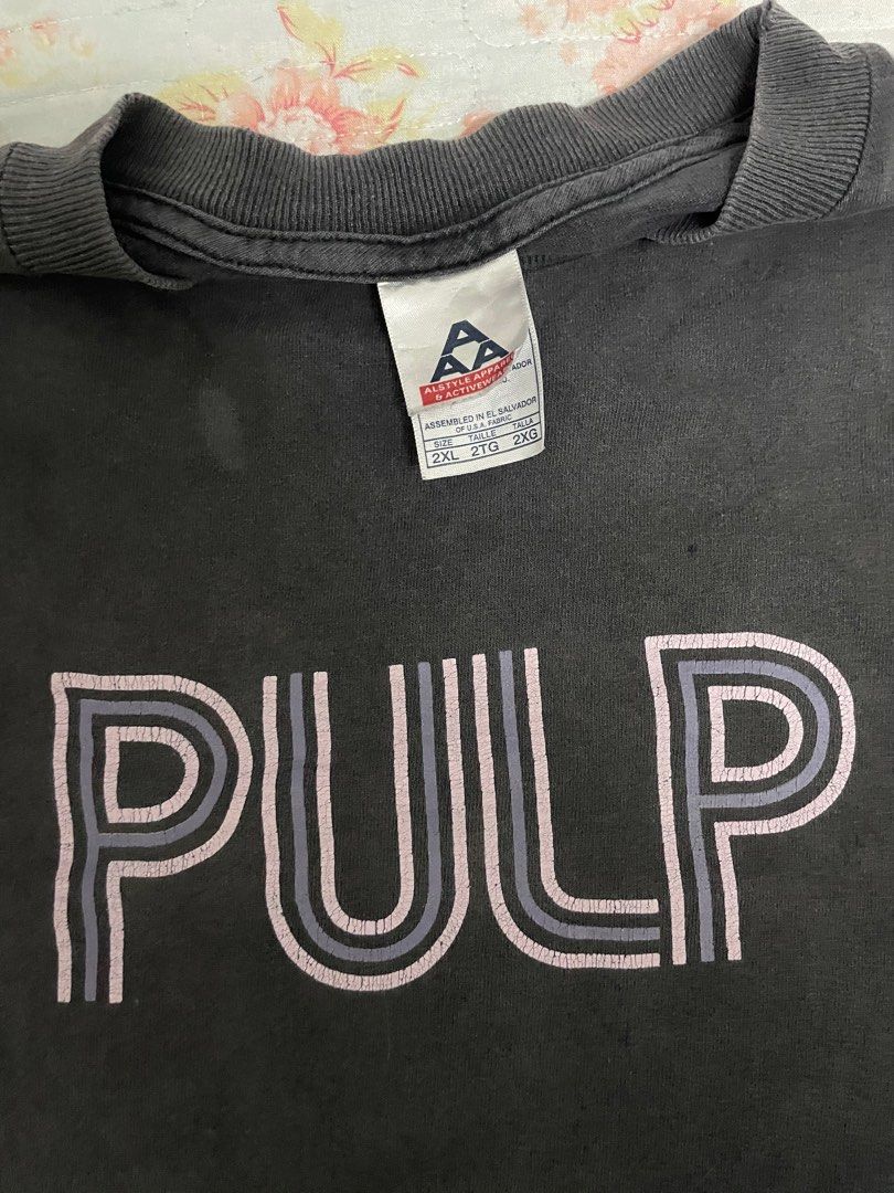 Vintage pulp band rare 1998 goes to the disco, Men's Fashion, Tops ...