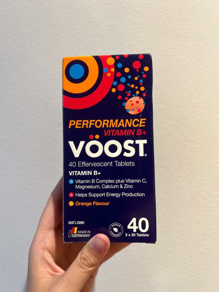 Voost Vitamin B+ Effervescent Tablet, Health & Nutrition, Health ...