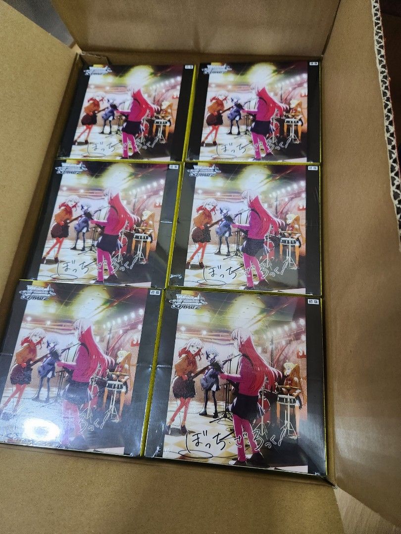 Weiss schwarz Bocchi the Rock Booster Box, Hobbies & Toys, Toys & Games ...