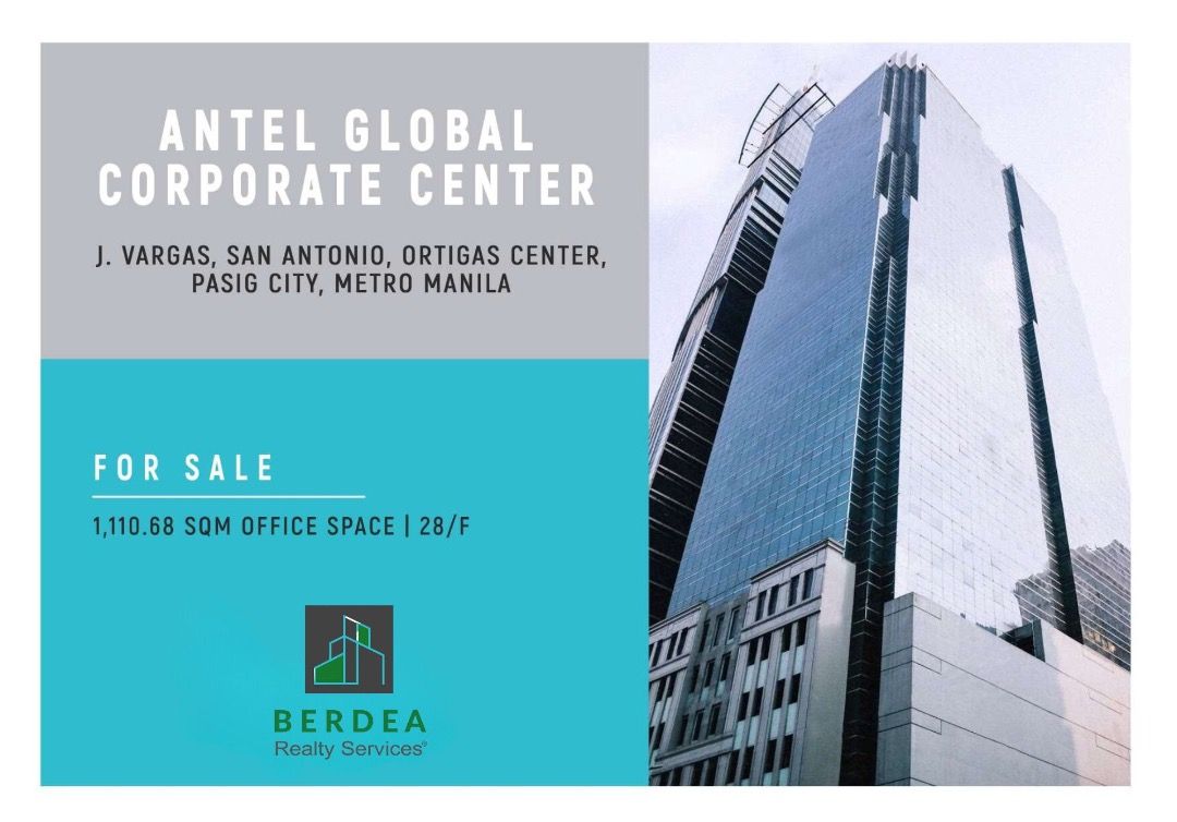 Whole Floor Office Space For Sale in Antel Global Corporate Center ...