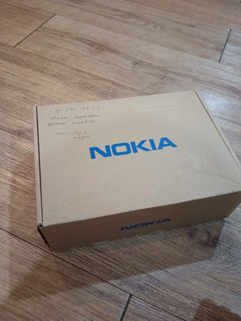 Wifi Router - Nokia - HA140WB, Like New, Back in Box, Computers & Tech ...