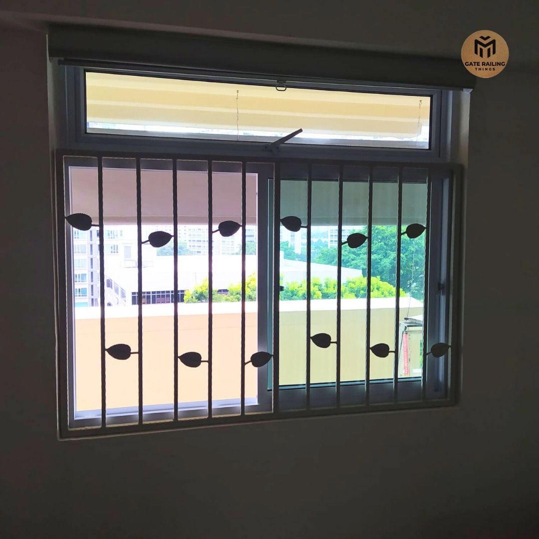 Window Grille/HDB/Casement Grille/Sliding Grille, Furniture & Home ...