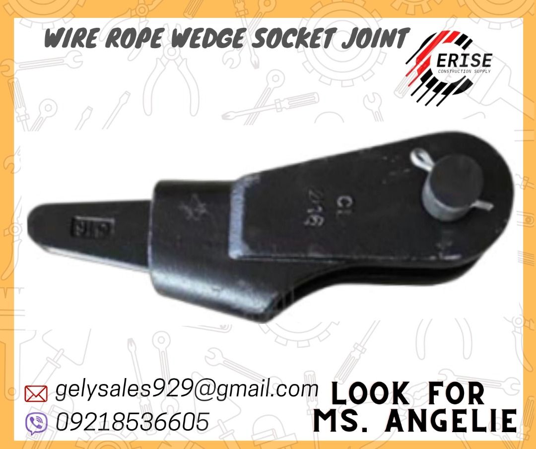 WIRE ROPE WEDGE SOCKET JOINT, Commercial & Industrial, Construction ...
