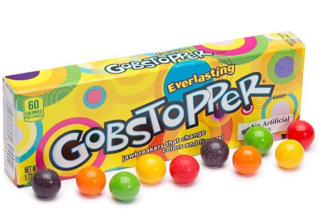 Wonka Everlasting Gobstopper Candy (50.2g), Food & Drinks, Other Food & Drinks on Carousell