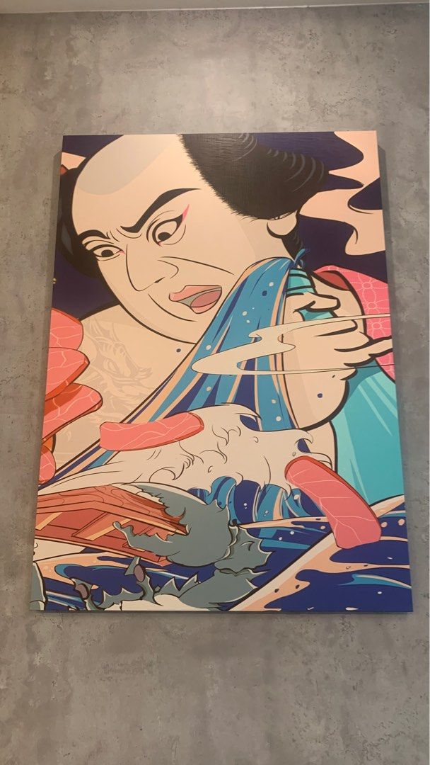 Yakiniku Japanese drawing vintage posters portraits yakiniku, Furniture ...