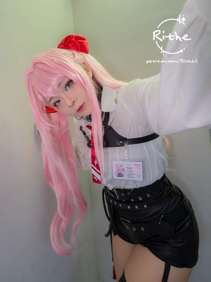 Yuni nikke cosplay full set, Hobbies & Toys, Memorabilia & Collectibles ...