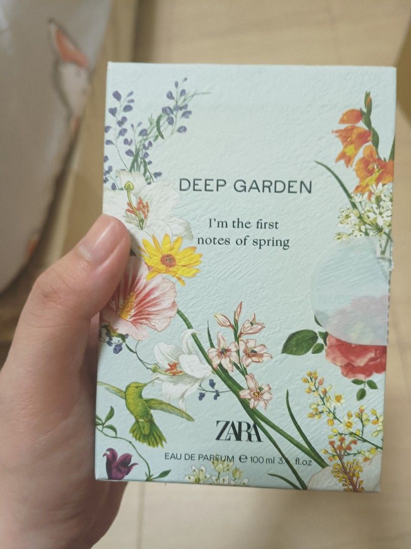 Zara deep garden perfume 100ml, Beauty & Personal Care, Fragrance ...