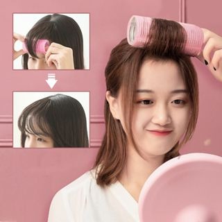 10.5cm Extra Long Hair Roller Self Grip Rollers Hair Curlers Fringe Air ...