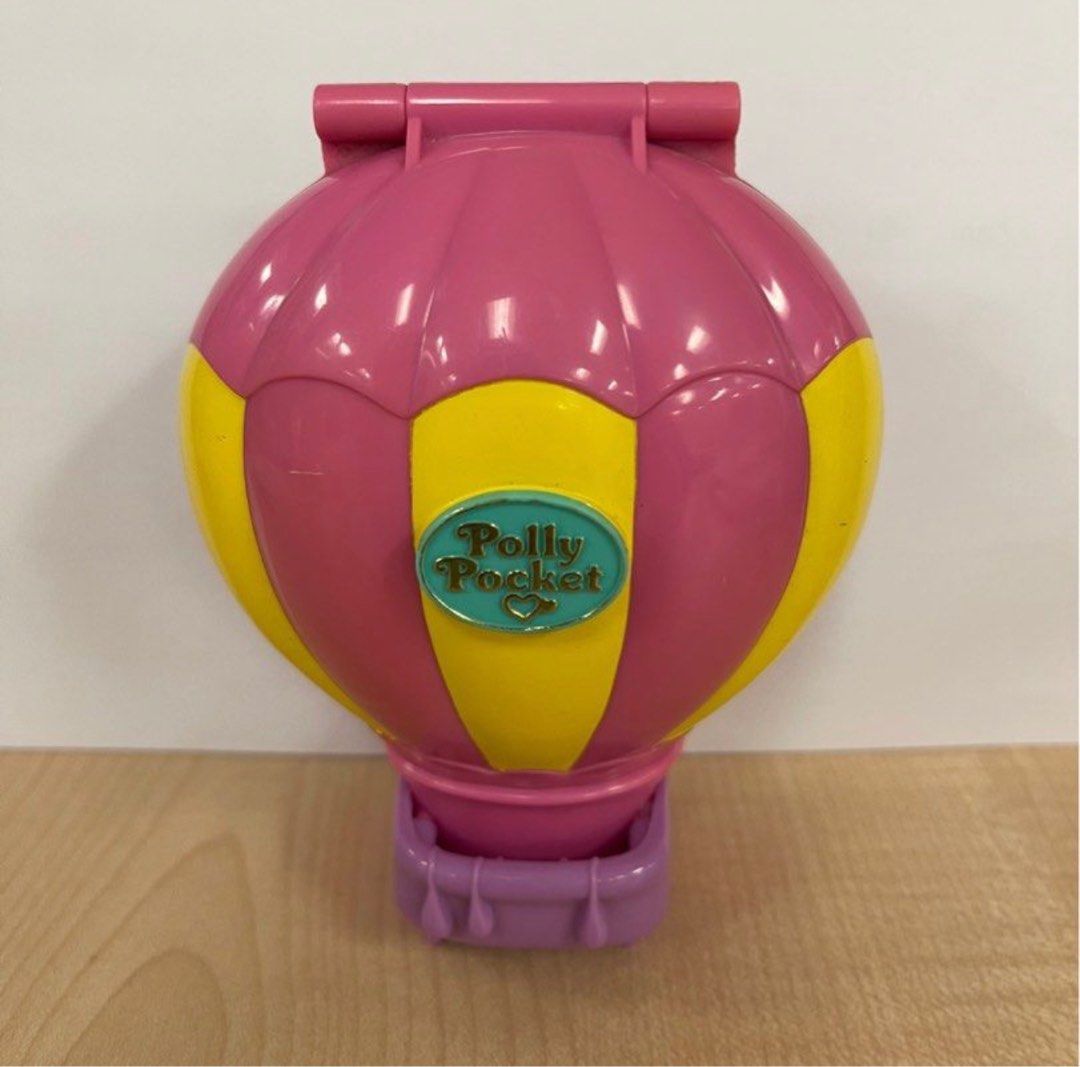 1997 Vintage Polly Pocket Up Up and Away Hot Air Balloon, Hobbies ...