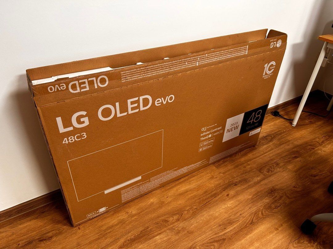 1 week old LG 48 inch C3 - OLED48C3PSA, TV & Home Appliances, TV ...
