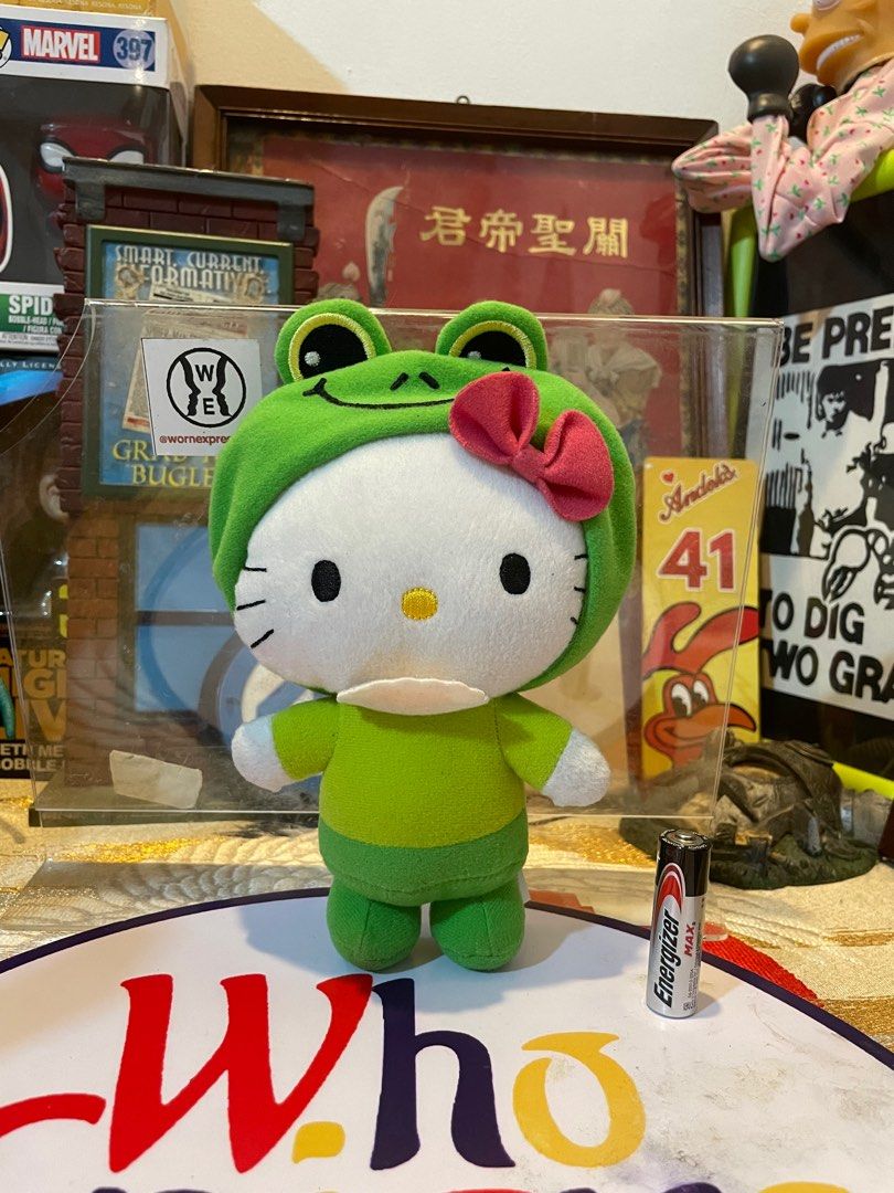 2012 Mcdo Hello Kitty Frog Prince plush, Hobbies & Toys, Toys & Games ...